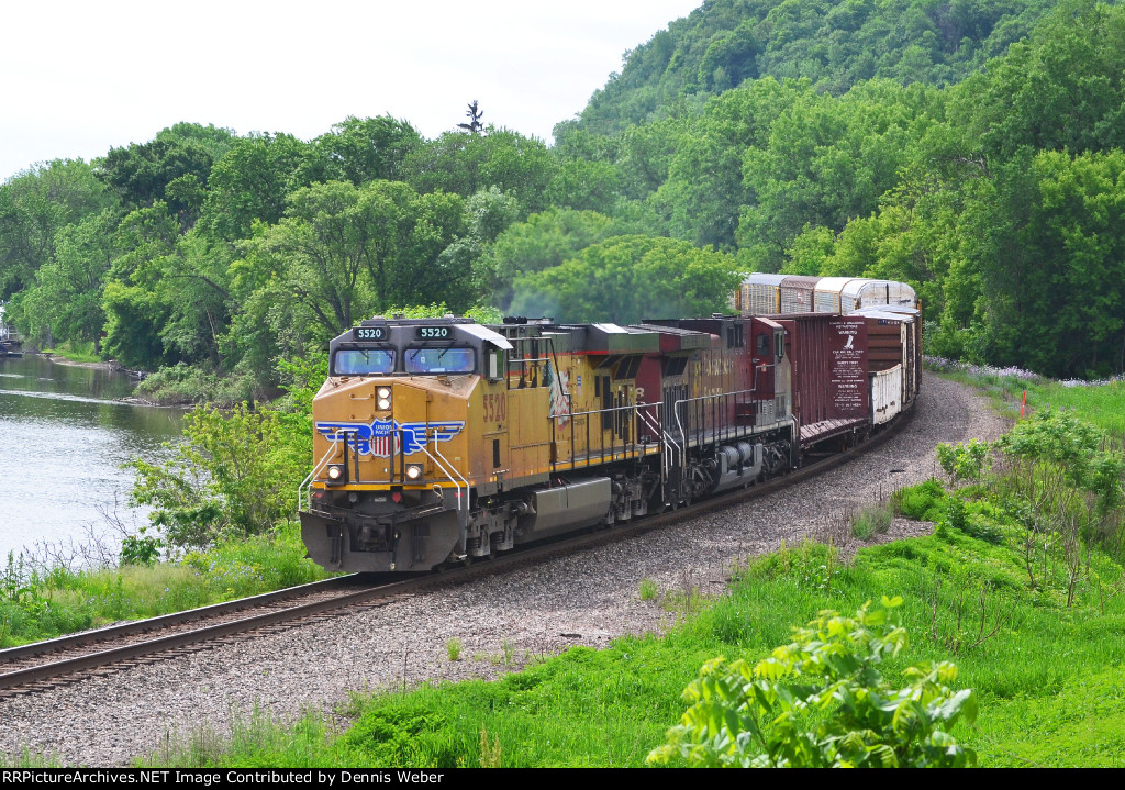 UP 5520, CP's River Sub.